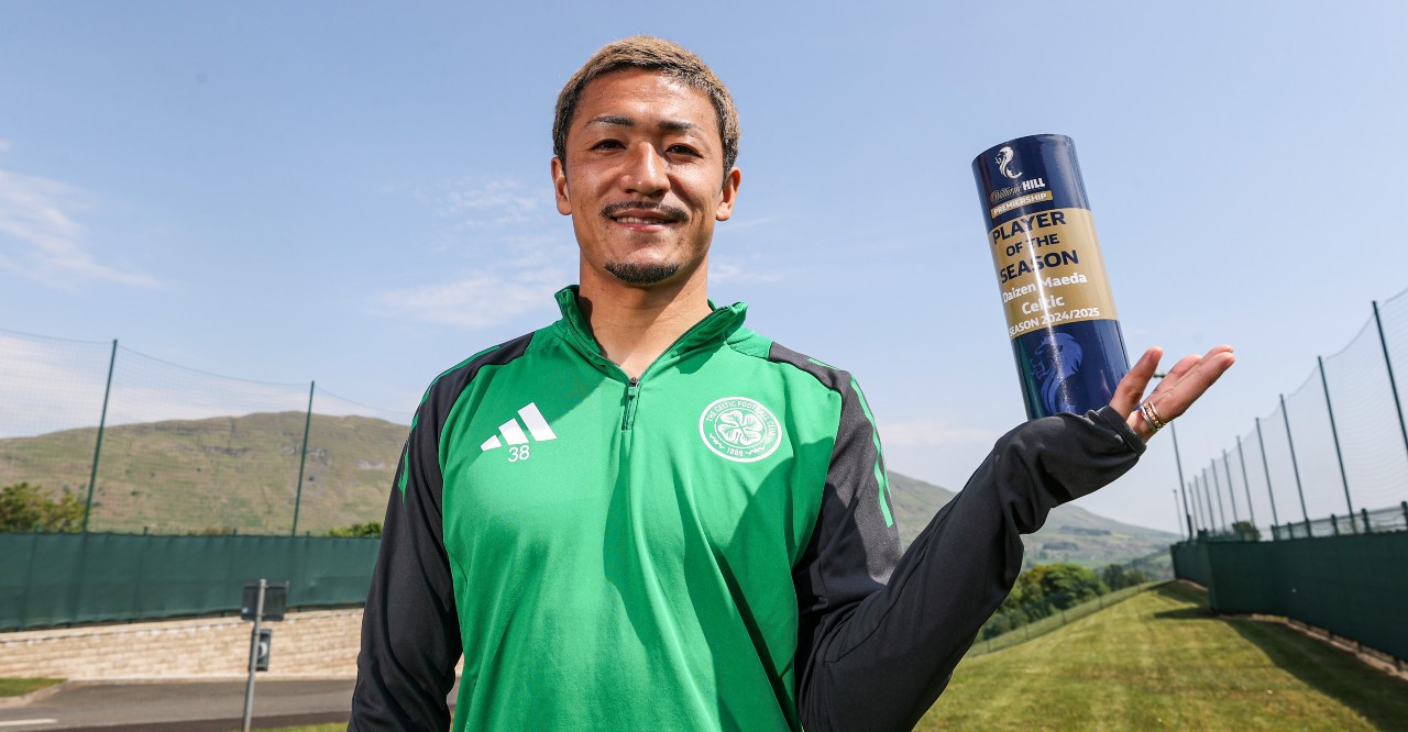 Maeda wins Premiership Player of the Season | SPFL