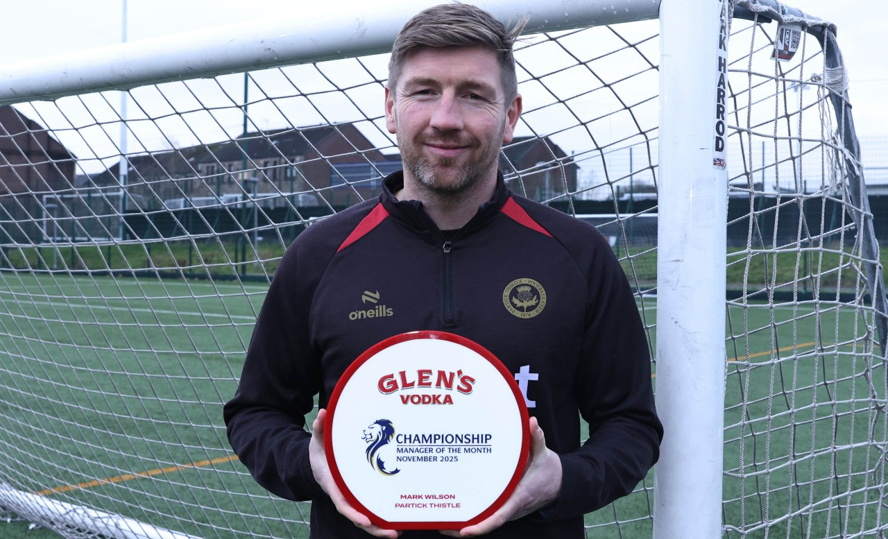 Wilson wins Championship award | SPFL